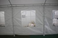 China NATURE Pressure Treated Wood Type Outdoor 400x800cm Stretch Tents Metal Frame Marquee for sale