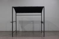 China Outdoor Polyester BBQ Shelter Gazebo 2.33x1.45x2.22M Powder Coated Sail Finish for sale