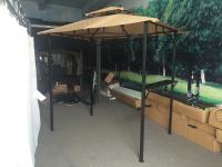 China Polyester Sail Material 2.5x1.3x2.5M Patio Shelter Canopy Tent for BBQ Gazebo for sale