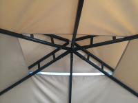 China Polyester Sail Material 2.5x1.3x2.5M Patio Shelter Canopy Tent for BBQ Gazebo for sale