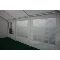 China Heavy Duty Outdoor Tent 300x600cm Steel Frame PVC Cover Waterproof UV Resistant Carport for sale