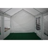 China Heavy Duty Outdoor Tent 300x600cm Steel Frame PVC Cover Waterproof UV Resistant Carport for sale
