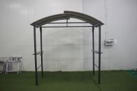 China PA Coated Sail Finishing Metal Awning Canopy All Weather Sun Shade Shelter 2.33x1.07x2.35M for BBQ Pavilion for sale