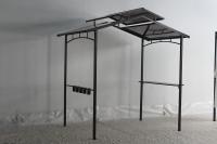 China Hard Top BBQ PC Board Grill Gazebo Metal Frame 2.4x1.5x2.5M Outdoor Garden Patio Barbecue for sale