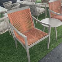 China Modern Outdoor Garden Furniture Aluminum Bistro Rattan Sofa Set 3 Seater for sale