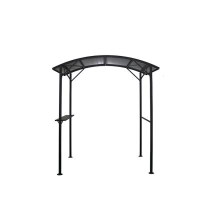 China Hardtop BBQ Gazebo Outdoor Pavilion Tent 1.3x2x2.2M Four-Corner Roof for Barbecue for sale