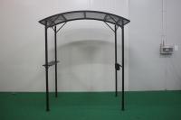 China Hardtop BBQ Gazebo Outdoor Pavilion Tent 1.3x2x2.2M Four-Corner Roof for Barbecue for sale