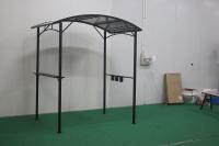 China Hardtop BBQ Gazebo Outdoor Pavilion Tent 1.3x2x2.2M Four-Corner Roof for Barbecue for sale