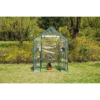 China Metal Frame Garden Canopy PVC Agricultural Greenhouse 143x143x195cm for Sustainable Farming for sale