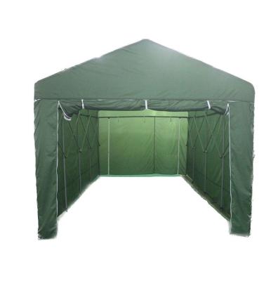 China 3m x 6m x 2.65m Walk-In Greenhouse for Outdoor Garden Planting Durable Metal Frame PE Cover for sale