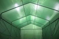 China 3m x 6m x 2.65m Walk-In Greenhouse for Outdoor Garden Planting Durable Metal Frame PE Cover for sale