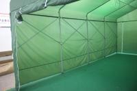China 3m x 6m x 2.65m Walk-In Greenhouse for Outdoor Garden Planting Durable Metal Frame PE Cover for sale