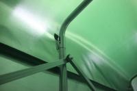 China 3m x 6m x 2.65m Walk-In Greenhouse for Outdoor Garden Planting Durable Metal Frame PE Cover for sale
