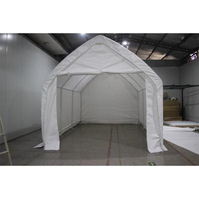 China Foldable Waterproof Outdoor Garage Canopy Storage Shed with 1 3/8 Inch Steel Frame Carport for sale