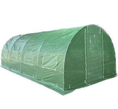 China 3x2x2m Agricultural Walk-in Greenhouse Galvanized Steel Frame PE Cover 130gsm for sale