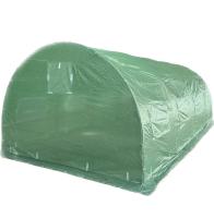 China 3x2x2m Agricultural Walk-in Greenhouse Galvanized Steel Frame PE Cover 130gsm for sale