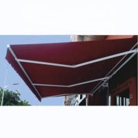 China Retractable Awning Sun Shade 3.5x2.5m Fully Open Outdoor Manual Canopy 9kg for sale