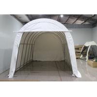 China Easy Assembly Folding Carport Canopy 400x730x330cm Steel Frame Winter Car Parking for sale
