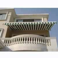 China Retractable Awning Sun Shade 3.5x2.5m Fully Open Outdoor Manual Canopy 9kg for sale