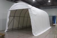 China Easy Assembly Folding Carport Canopy 400x730x330cm Steel Frame Winter Car Parking for sale