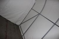 China Easy Assembly Folding Carport Canopy 400x730x330cm Steel Frame Winter Car Parking for sale
