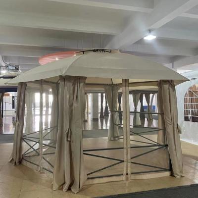 China Pop Up Garden Party Wedding Tent Folding Gazebo Canopy 2.4x2.4m Steel Frame Outdoor Patio for sale