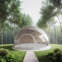 China Starry Sky Camping Canopy Heat Treated Steel Frame Pavilion 4m x 2.25m Eco Friendly for sale