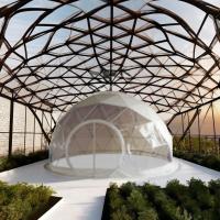 China Starry Sky Camping Canopy Heat Treated Steel Frame Pavilion 4m x 2.25m Eco Friendly for sale