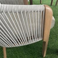 China Outdoor Garden Furniture Aluminium Rattan Sofa Set with Leisure Table and Teapoy 5 Piece for sale