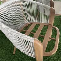China Outdoor Garden Furniture Aluminium Rattan Sofa Set with Leisure Table and Teapoy 5 Piece for sale