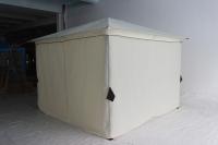 China Steel Frame 3.3x3.3M Folding Gazebo Tent with Package Size 209x33x14.5cm for Garden for sale