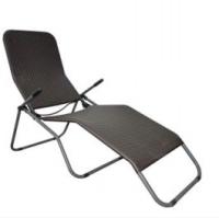 China Folding Lounge Chair for Patio Beach Outdoor Comfortable Folded Design Mail Packing for sale
