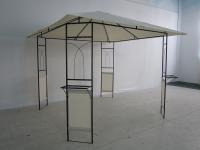 China Double Roof Gazebo Outdoor Canopy Shelter 3x3M Steel Frame Customizable Color PVC Coated for sale