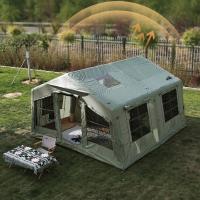 China 4 Season Inflatable Mosquito Screen Cabin Tent 12.96 sqm Camping Shelter for sale