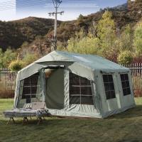China 4 Season Inflatable Mosquito Screen Cabin Tent 12.96 sqm Camping Shelter for sale