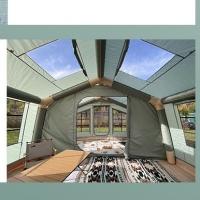 China 4 Season Inflatable Mosquito Screen Cabin Tent 12.96 sqm Camping Shelter for sale