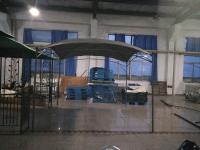 China Outdoor Patio Carport Steel Frame 3x3M Sunshade Garden Canopy White Wedding Roof for sale
