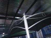 China Outdoor Patio Carport Steel Frame 3x3M Sunshade Garden Canopy White Wedding Roof for sale