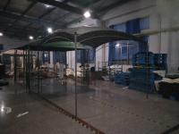China Outdoor Patio Carport Steel Frame 3x3M Sunshade Garden Canopy White Wedding Roof for sale