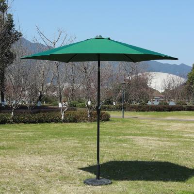 China Customizable Manual Cantilever Parasol 2.7m Steel Frame Outdoor Sun Umbrella for Patio Garden for sale