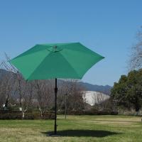 China Customizable Manual Cantilever Parasol 2.7m Steel Frame Outdoor Sun Umbrella for Patio Garden for sale