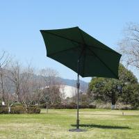 China Customizable Manual Cantilever Parasol 2.7m Steel Frame Outdoor Sun Umbrella for Patio Garden for sale