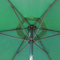 China Customizable Manual Cantilever Parasol 2.7m Steel Frame Outdoor Sun Umbrella for Patio Garden for sale