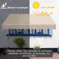China Aluminum Frame Fully Open Type Sunshade Awning KD Ideal for Customer Requirements for sale