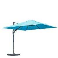 China Collapsible Aluminum Sun Shelter Canopy 3m x 3m for Patio Offset Parasol Umbrella for sale