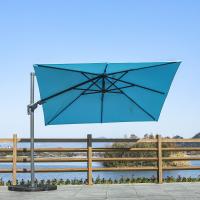 China Collapsible Aluminum Sun Shelter Canopy 3m x 3m for Patio Offset Parasol Umbrella for sale