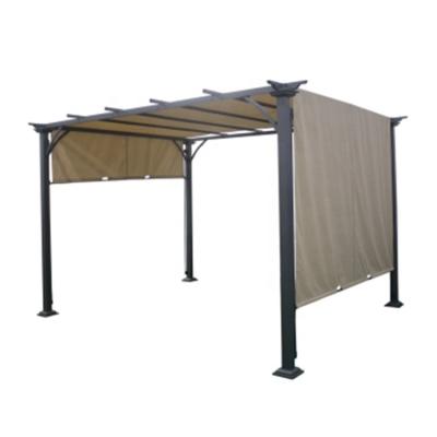 China Outdoor Garden Patio Party Gazebo Tent 3x3.5x2.4m Durable Polyester Sail Sunshade for sale
