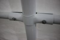 China Mobile Plastic Tent Carport 360x600x340cm Steel Frame Waterproof UV Resistant for sale