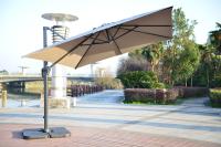 China Custom Collapsible Hand Umbrella 3m x 3m Outdoor Patio Garden Sunshade Leisure for sale