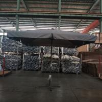 China Foldable Garden Umbrella 2.5m x 2.5m Customizable Sunshade for Beach Park Leisure for sale